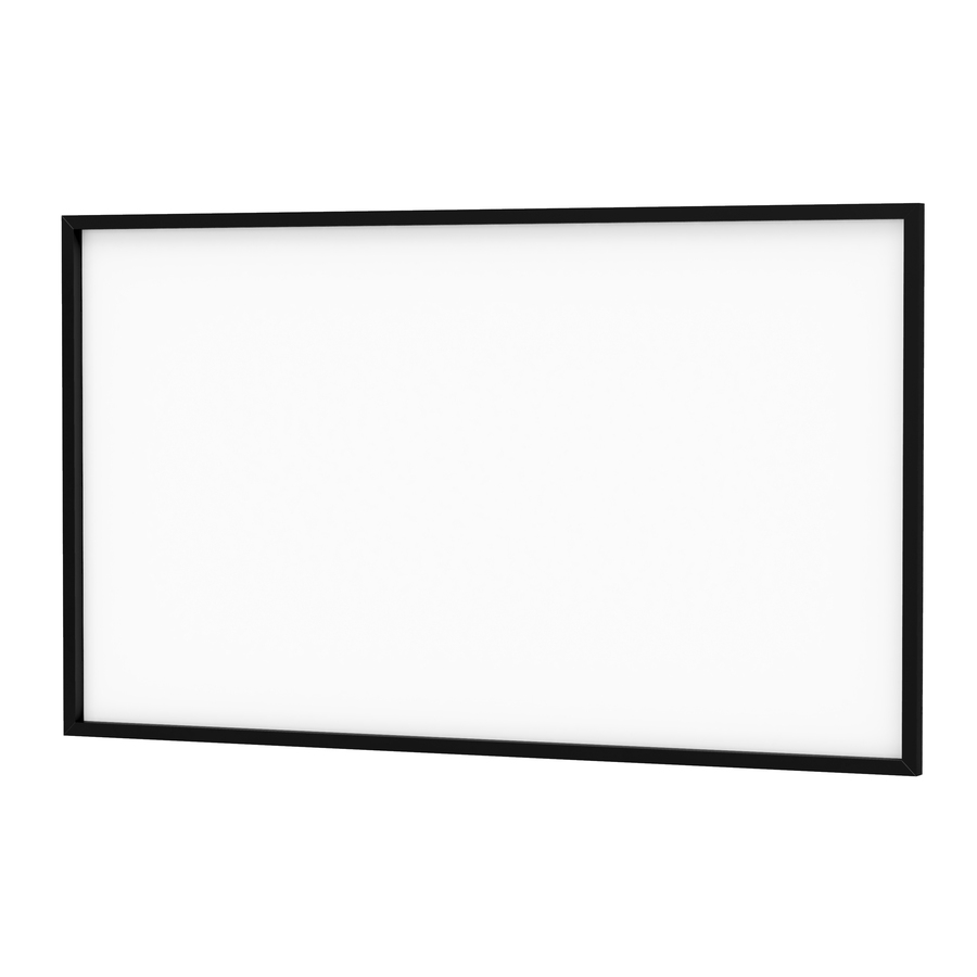Da-Lite Da-Snap 113" Fixed Frame Projection Screen | OfficeSupply.com