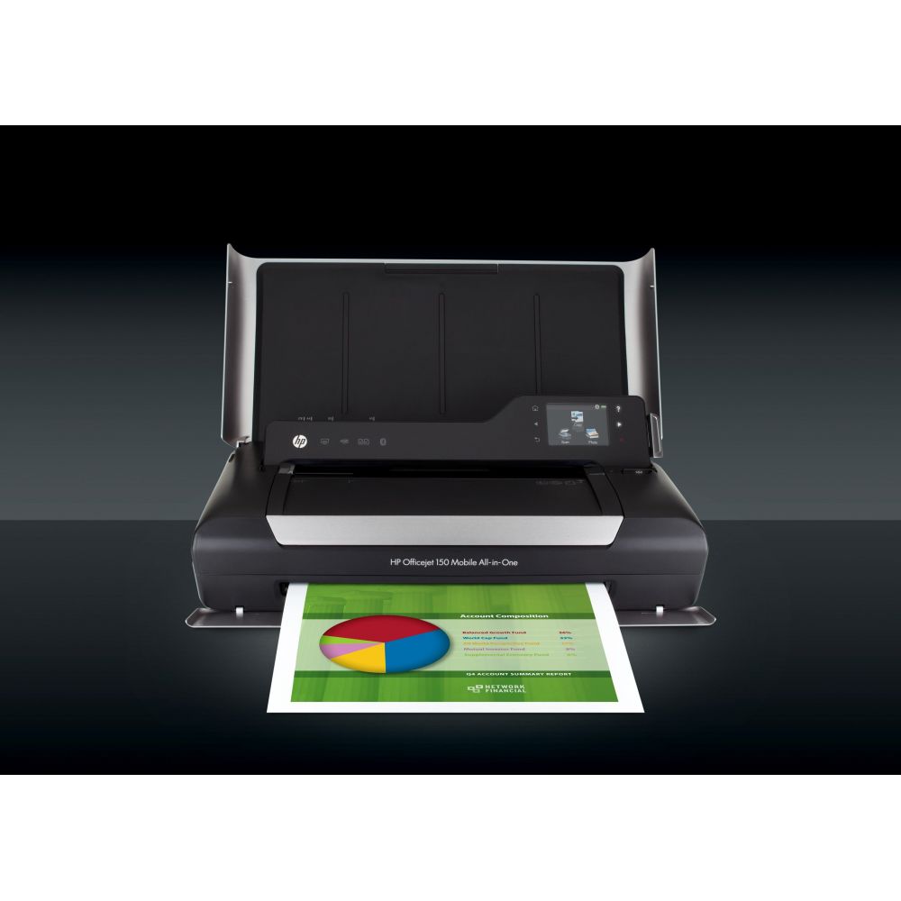 HP Officejet 150 Mobile All-in-One Inkjet Printer | OfficeSupply.com