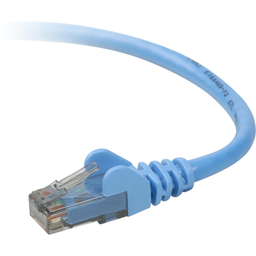 Belkin 2ft Copper Cat6 Cable, 24 AWG Wires, Blue, A3L98002BLUS ...