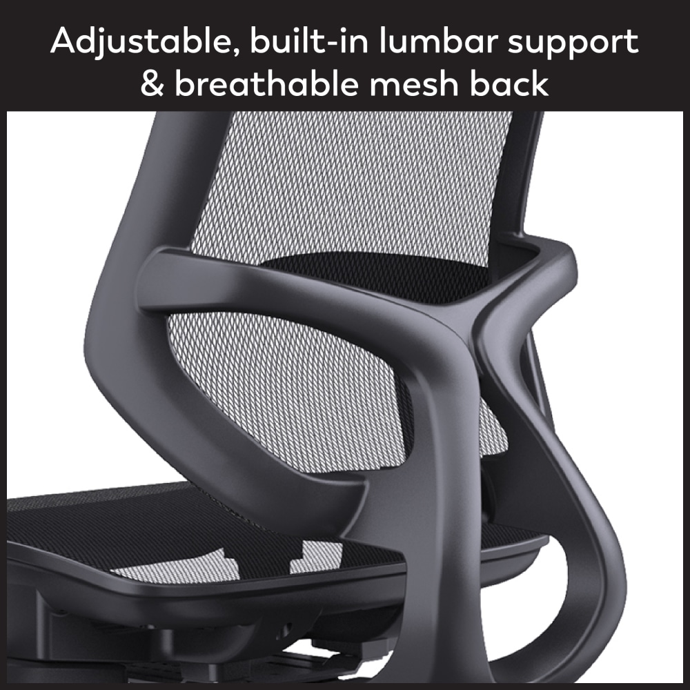 WorkPro 1000 Series Ergonomic Mesh/Mesh Mid-Back Task Office Chair ...
