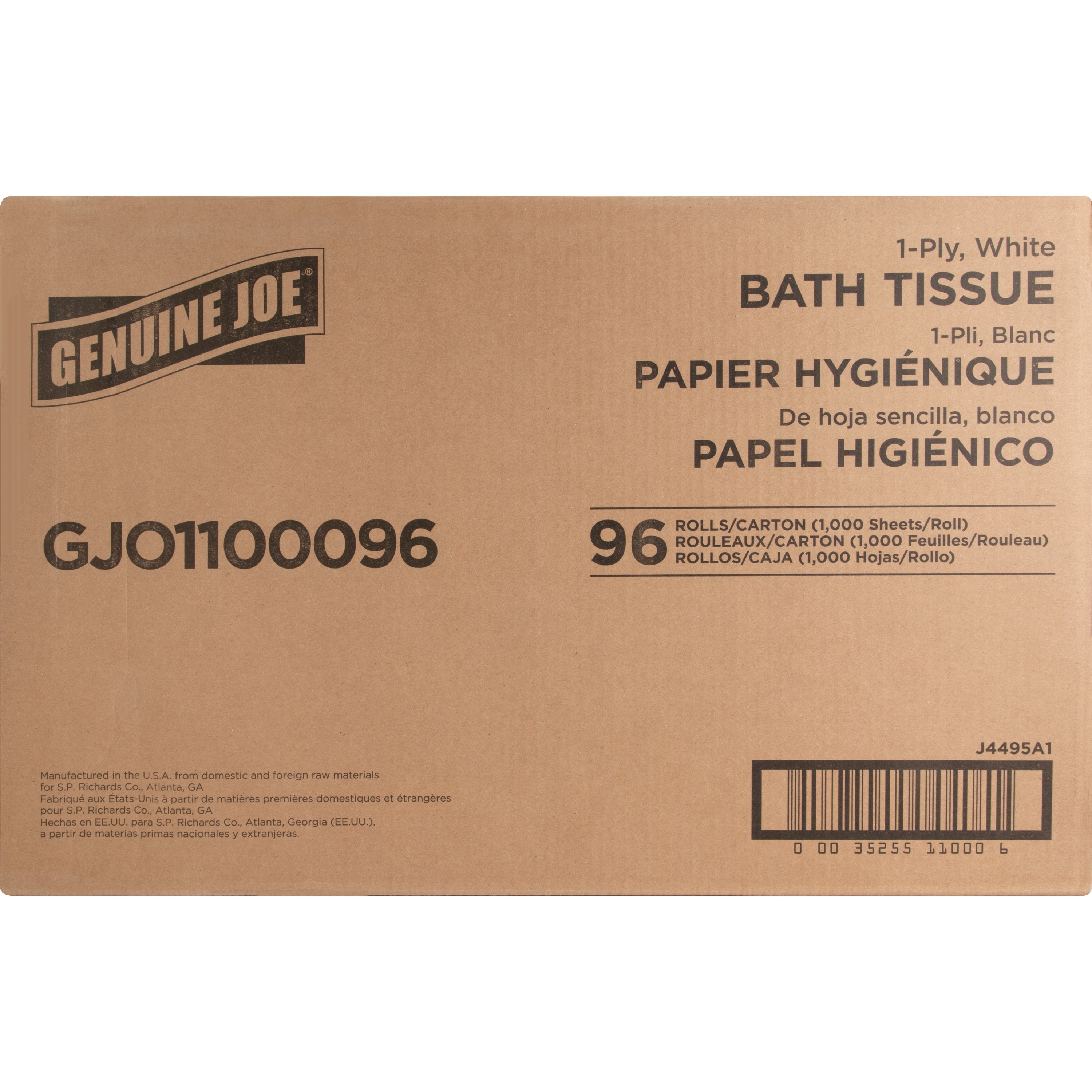 Genuine Joe 1-ply Bath Tissue - GJO1100096 | OfficeSupply.com