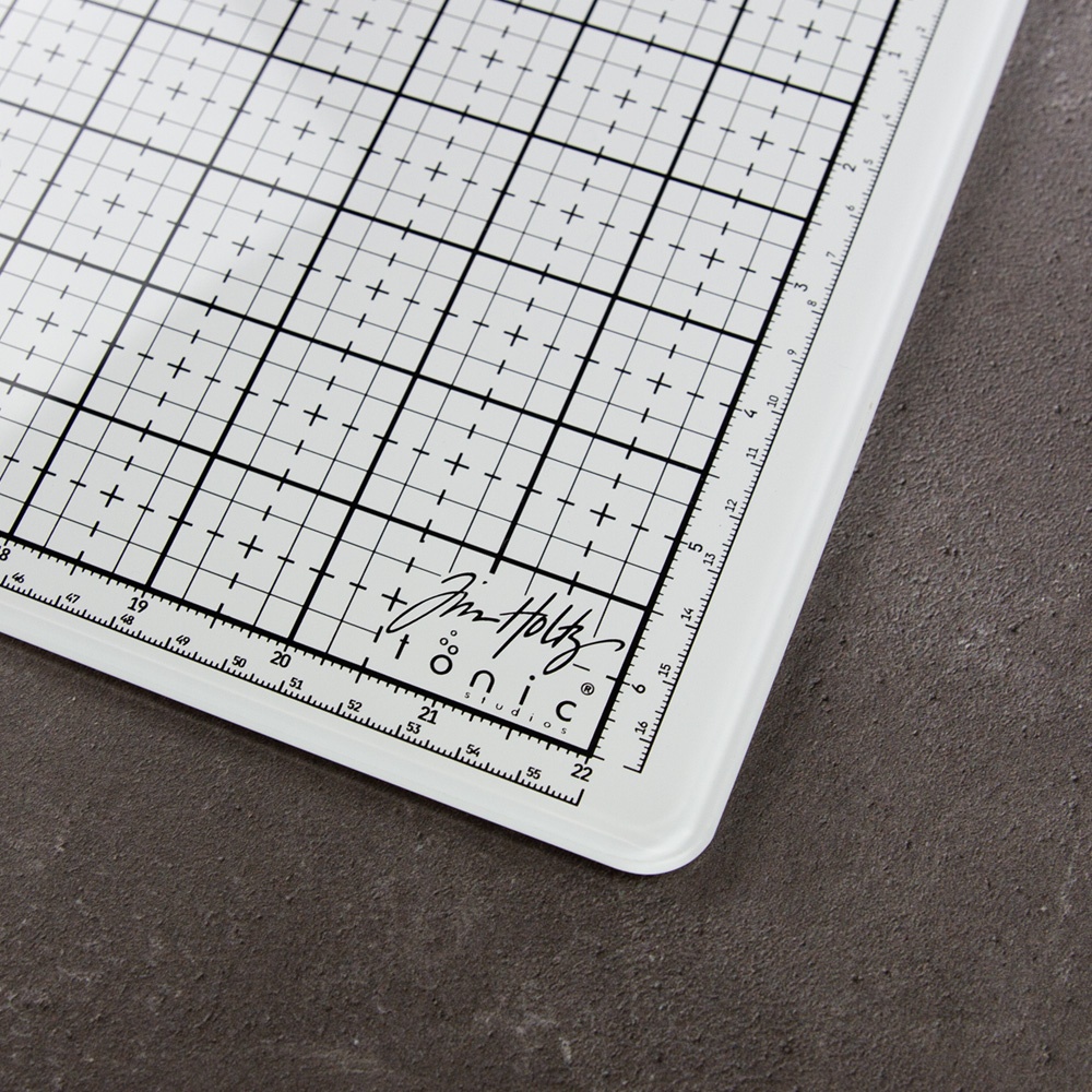 Tim Holtz Glass Studio Mat 23.75"X14.25" | OfficeSupply.com