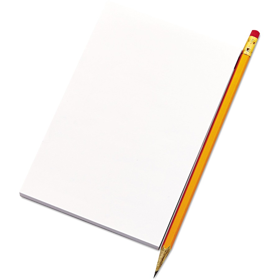 Universal Scratch Pads, Unruled, (100) White 4 x 6 Sheets, 12/Pack ...