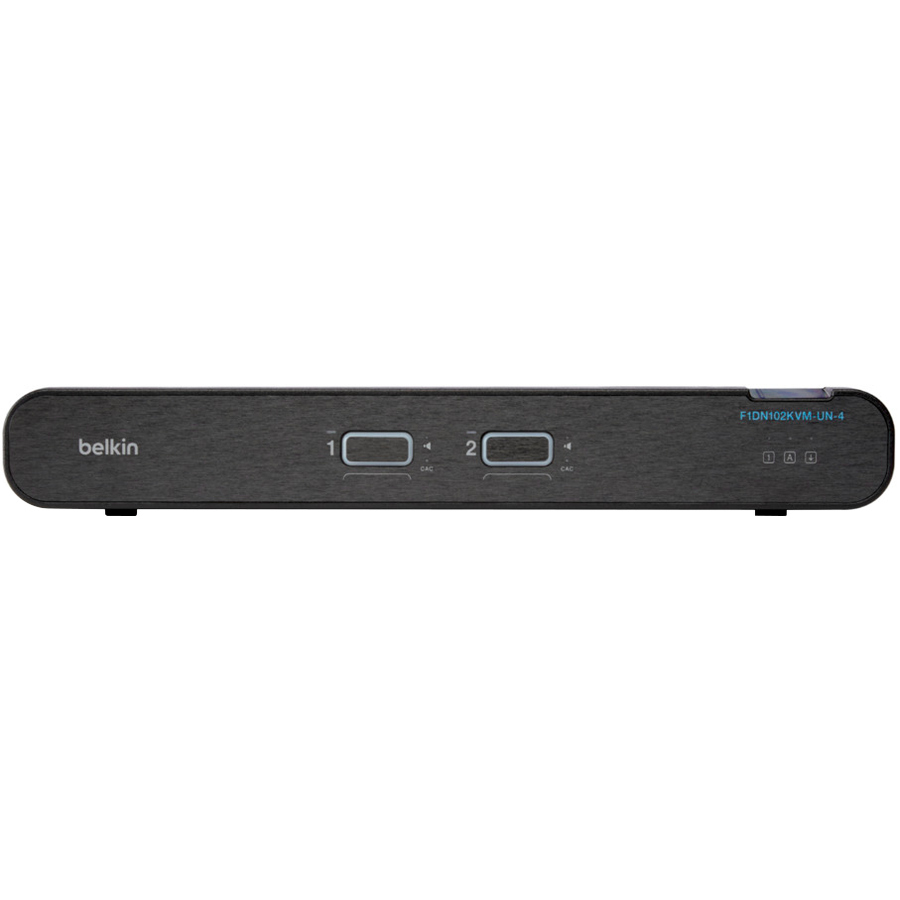 Belkin Universal 2nd Gen Secure KVM Switch w/ CAC | OfficeSupply.com