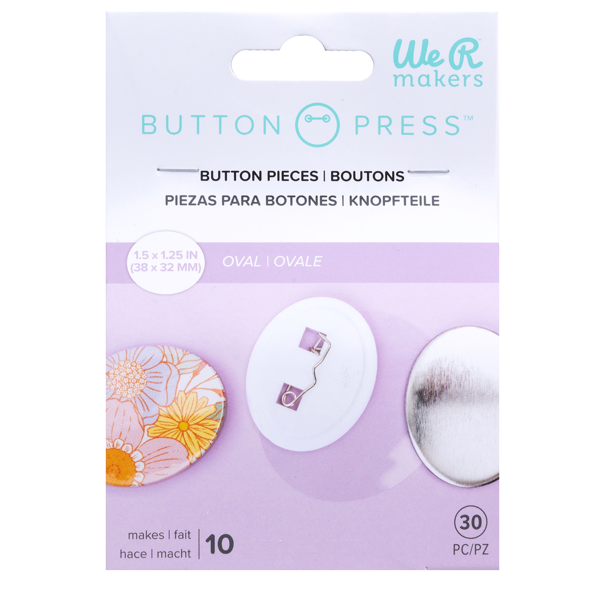 We R Button Press Refill Pack 30/Pkg | OfficeSupply.com