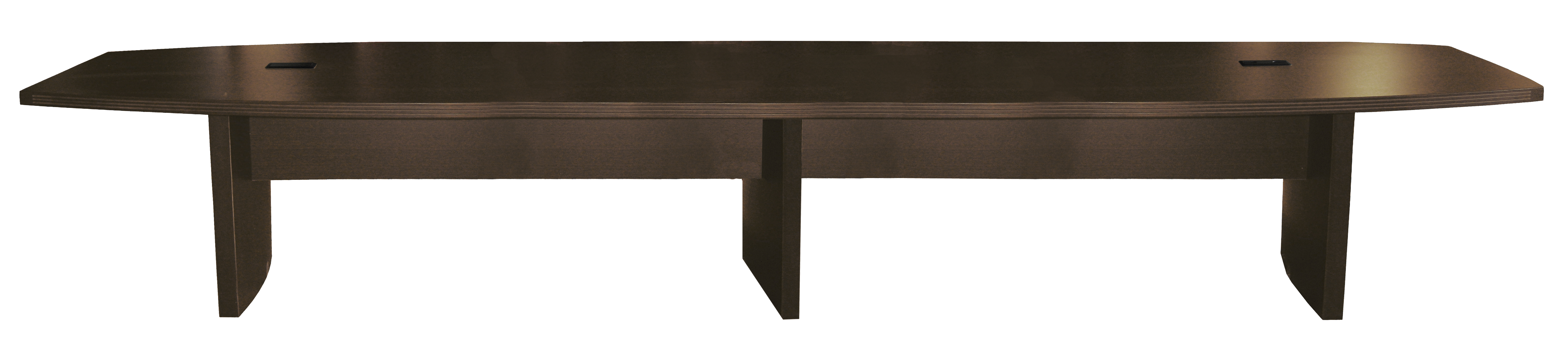 MayLine Aberdeen Series Mocha Tf Laminate 18' Conference Table, Boat ...