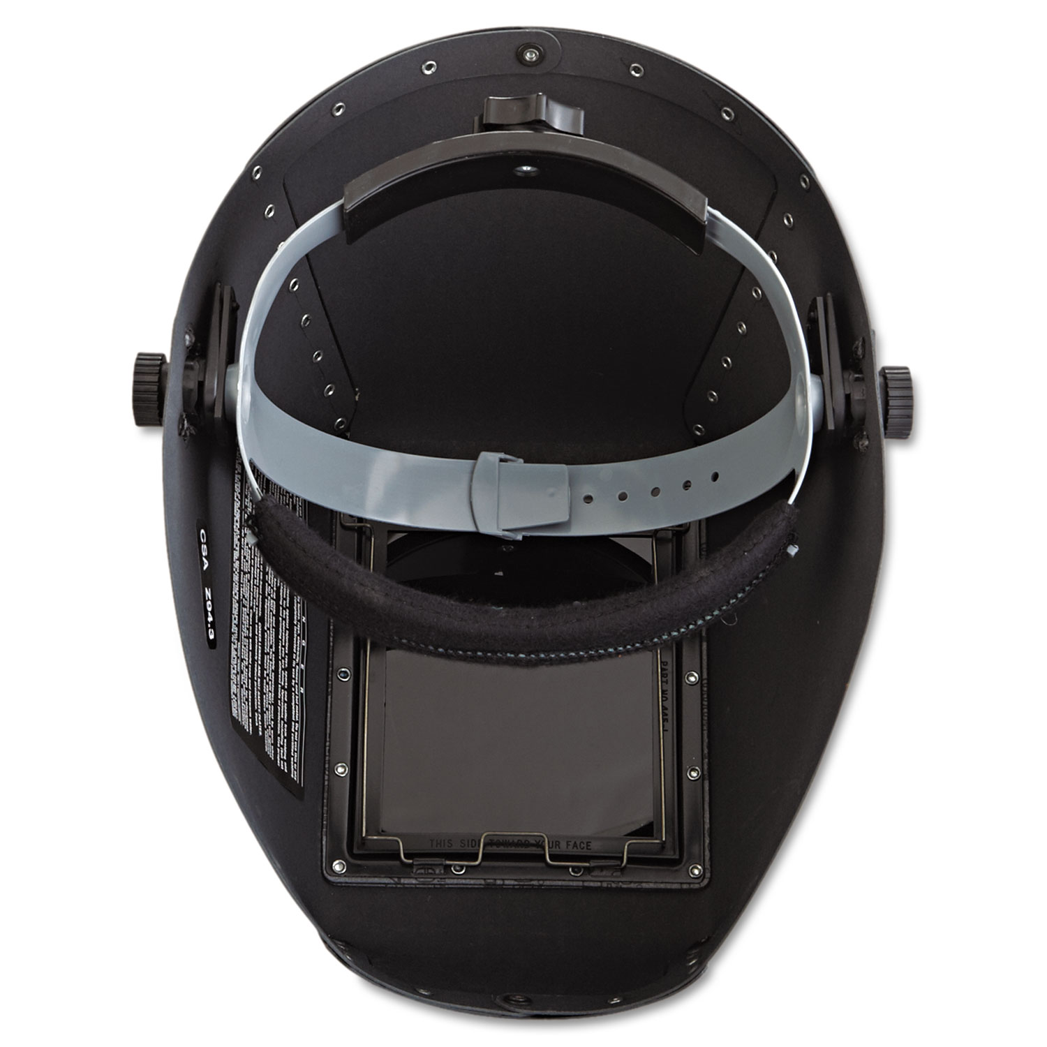 Jackson Safety* HUNTSMAN Fiber Shell Welding Helmet, 4 1/4" x 5 1/4 ...