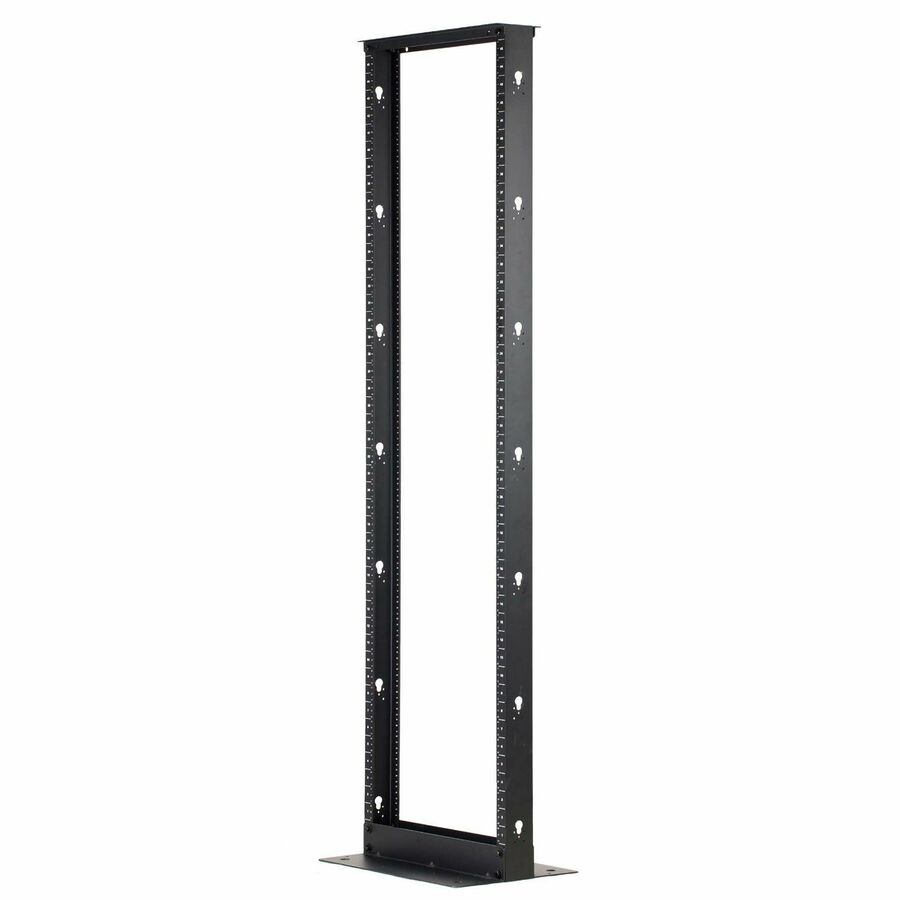 4XEM 2-Post Open Frame Rack - 300kg load capacity 19-inch rackmount ...