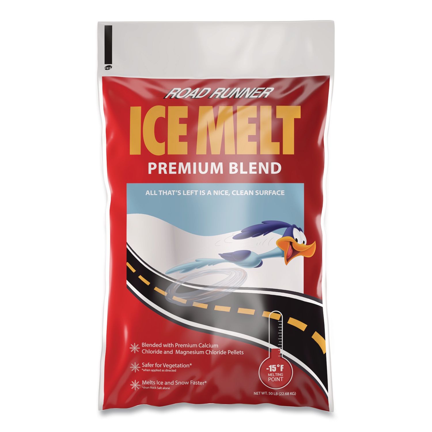 Scotwood Industries Road Runner Ice Melt, 50 lb Bag | OfficeSupply.com