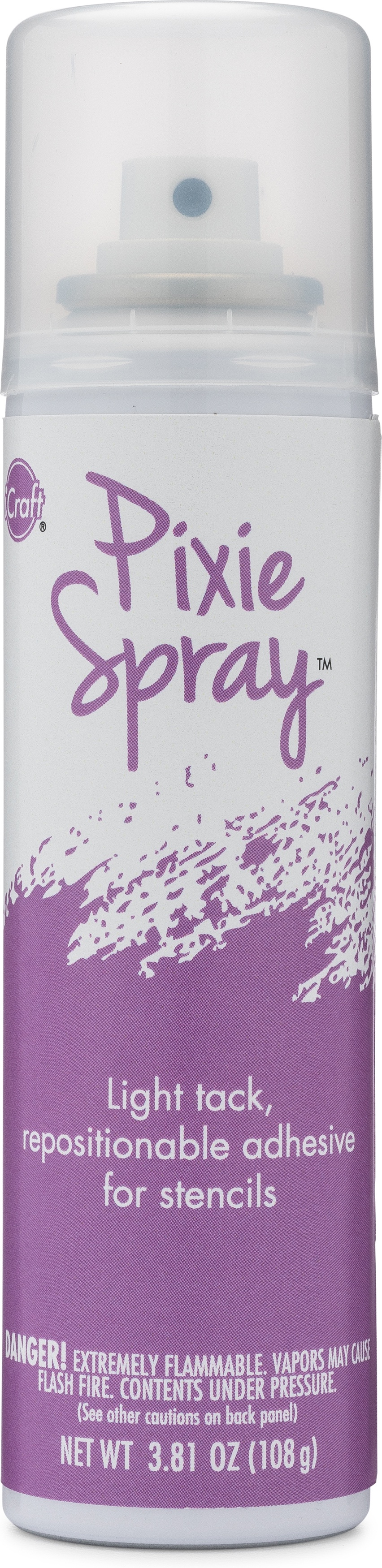 iCraft Removable Pixie Spray For Stencils 3.8oz | OfficeSupply.com