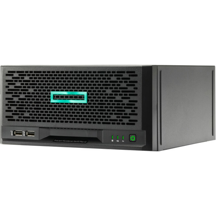 HPE ProLiant MicroServer Gen10 Plus v2 Ultra Micro Tower Server - 1 ...