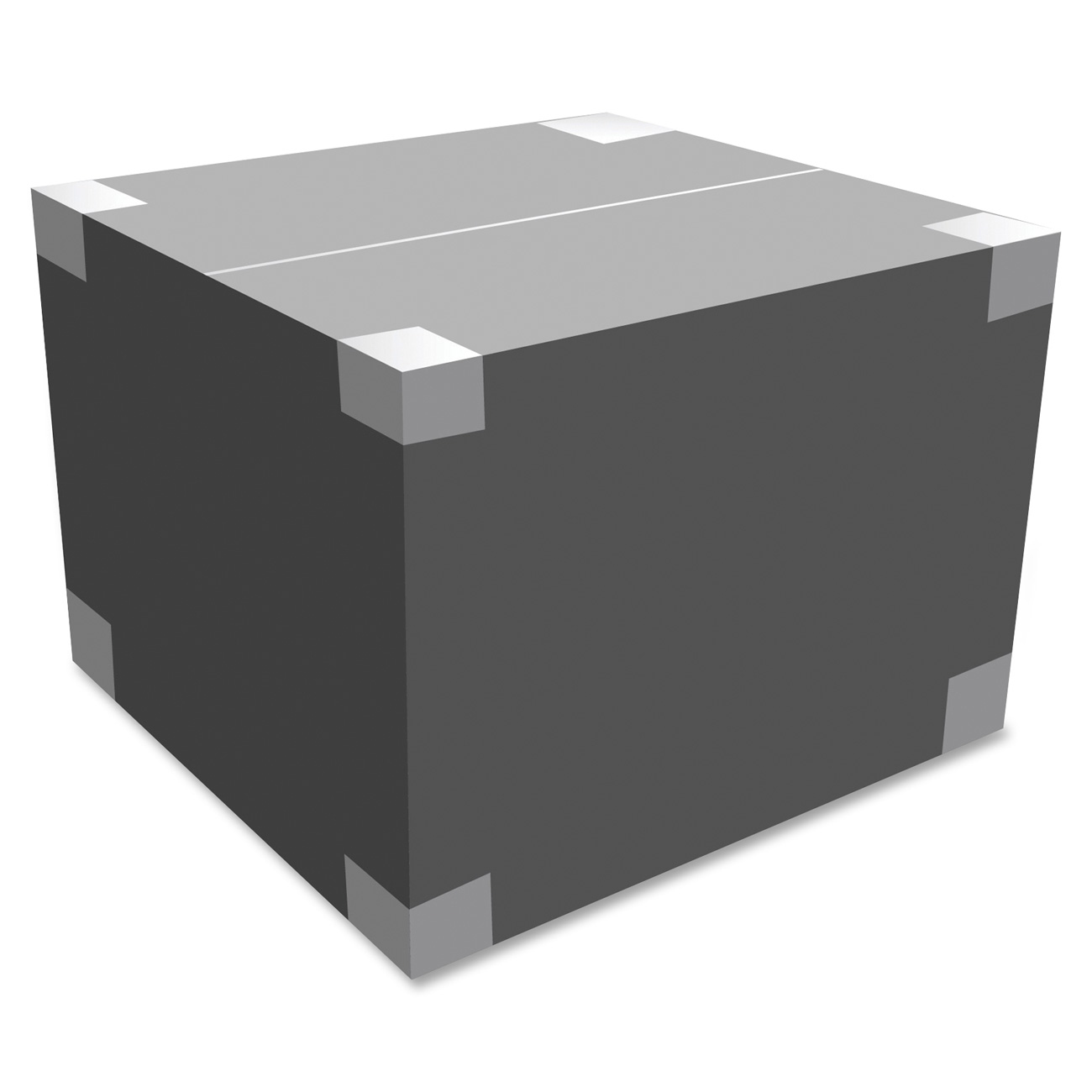 Scotch Box Corner Reinforcement Squares, 4 x 4, Clear, 24/Pk ...