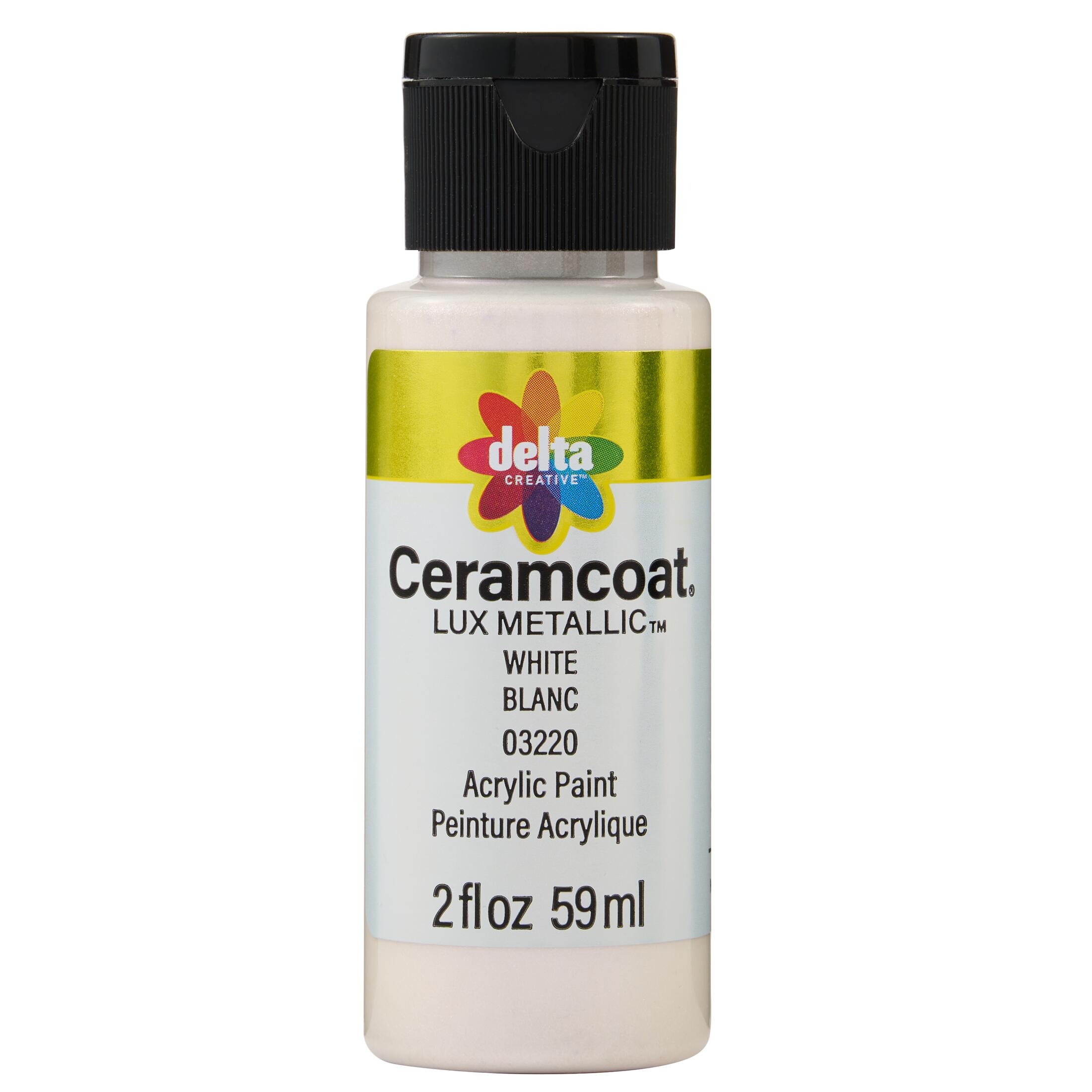 Delta Ceramcoat Lux Metallic Acrylic Paint 2oz | OfficeSupply.com