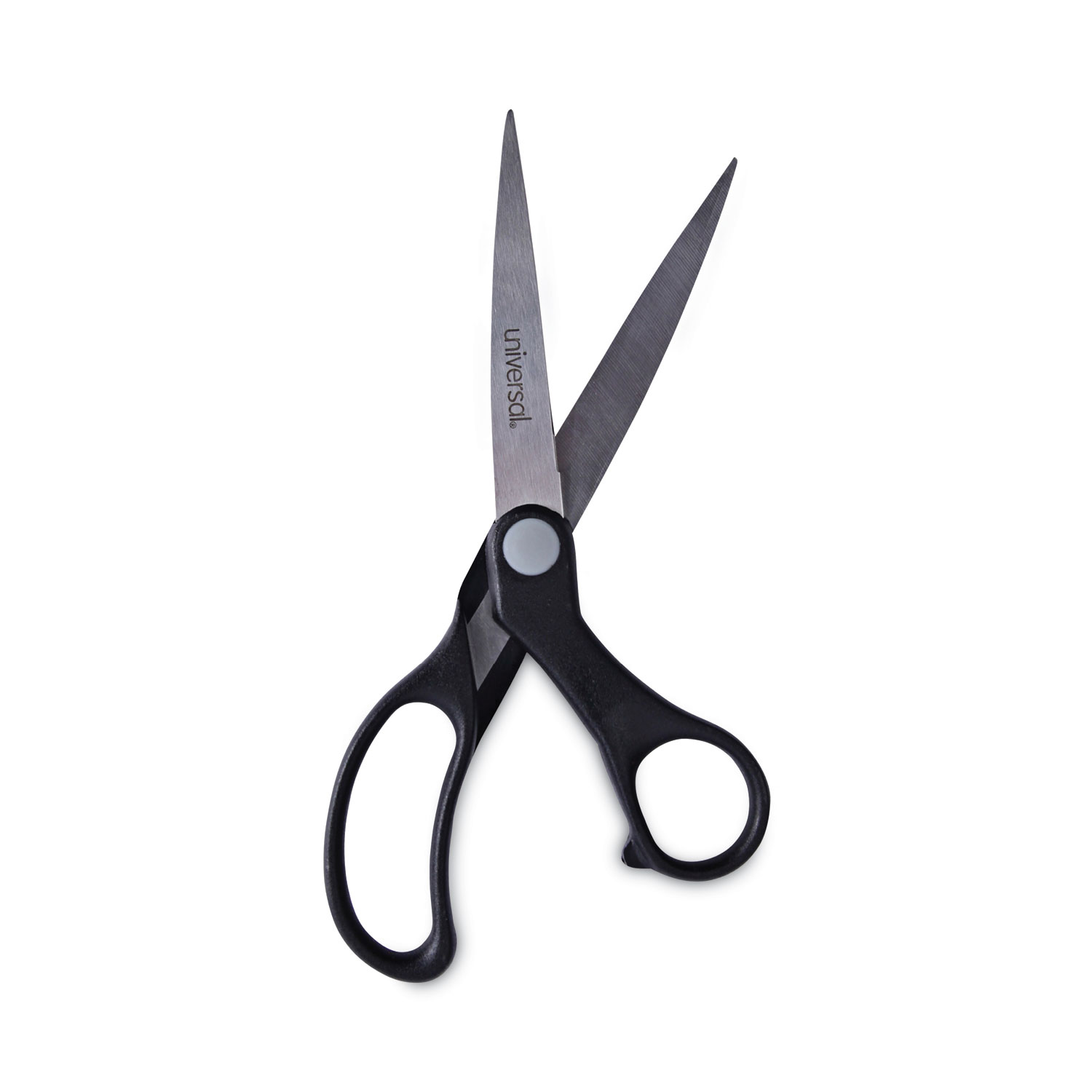 Universal Stainless Steel Office Scissors, 8.5" Long, 3.75" Cut Length ...