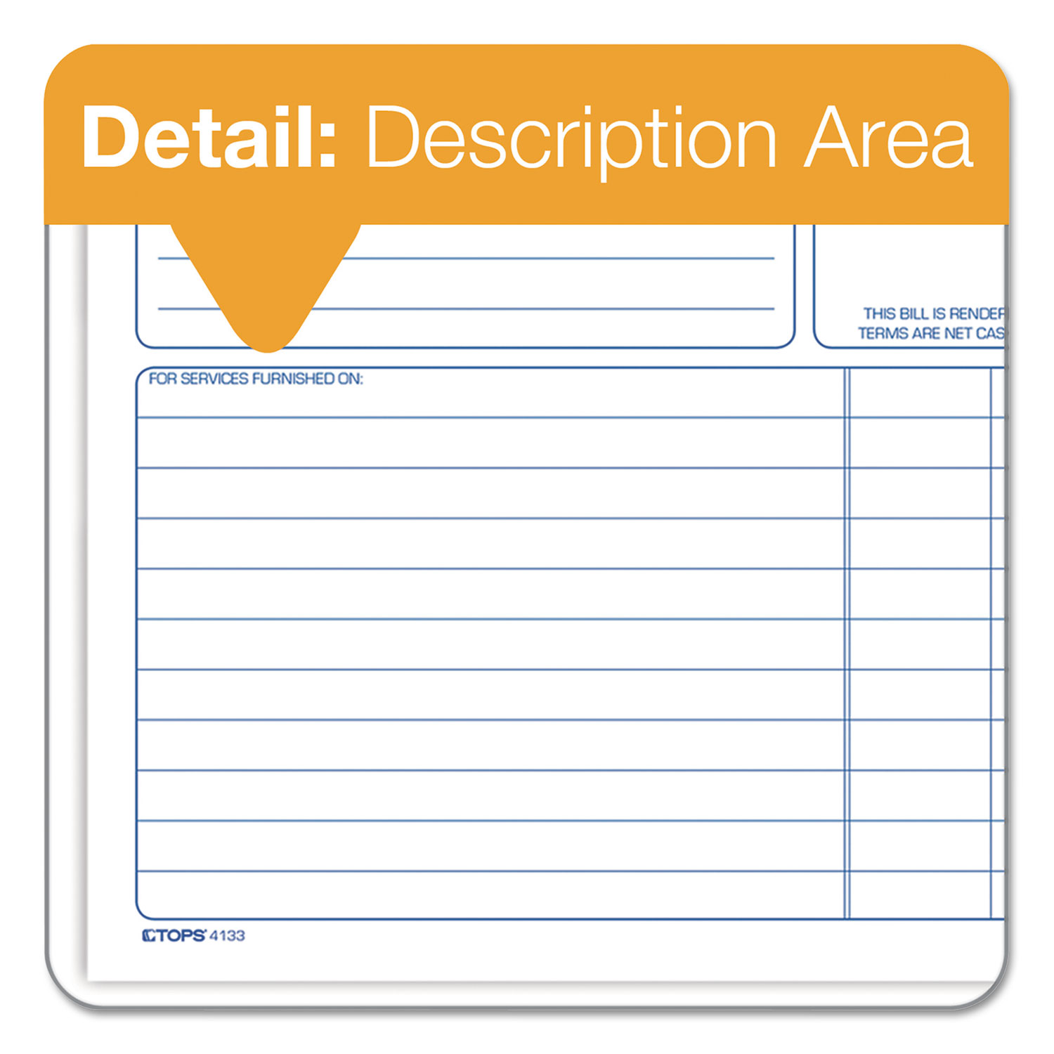 TOPS 2-part Carbonless Wirebound Invoice Book - Wire Bound - 2 Part ...