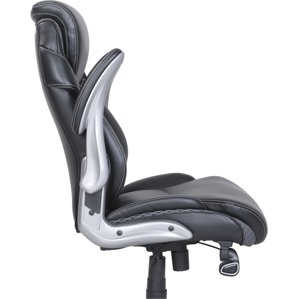 Lorell Wellness by Design Ergonomic Bonded Leather Executive Chair ...