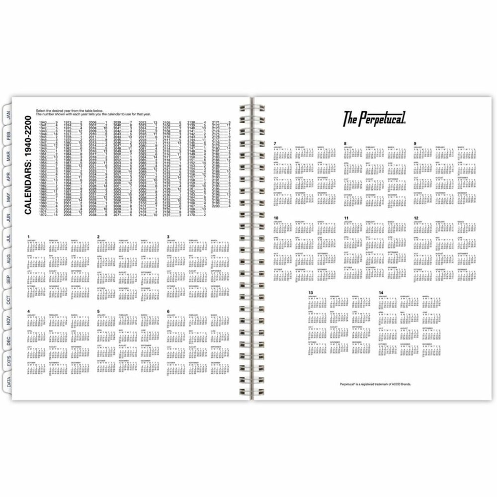 AT-A-GLANCE DayMinder Executive Weekly/Monthly Refill, 8.75 x 7, White ...