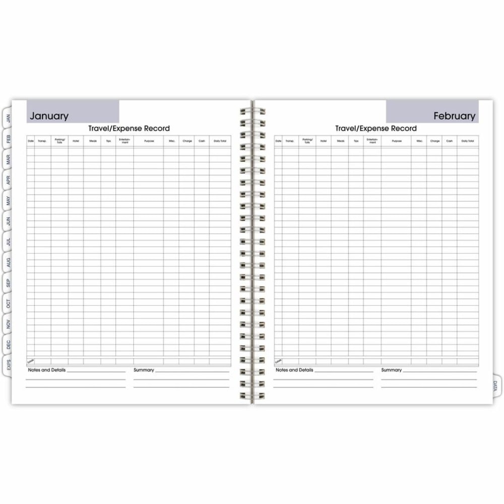 AT-A-GLANCE DayMinder Executive Weekly/Monthly Refill, 8.75 x 7, White ...