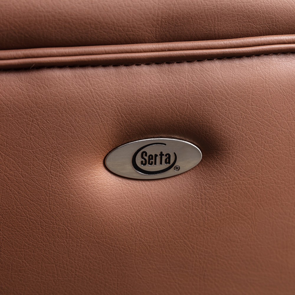 Serta Smart Layers Arlington AIR Ergonomic Bonded Leather High-Back ...