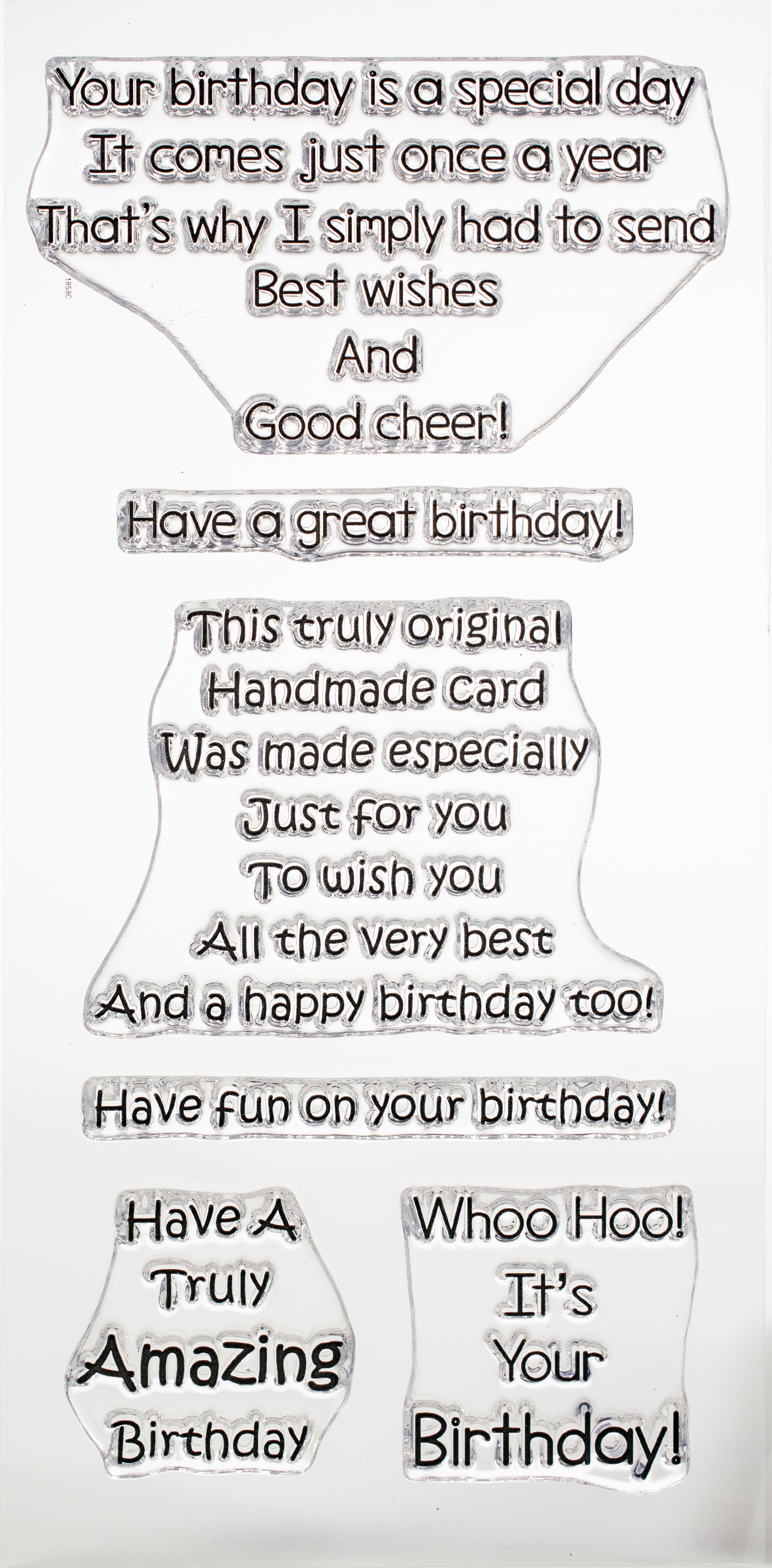 Sentimentally Yours By Phill Martin Clear Stamp Set | OfficeSupply.com