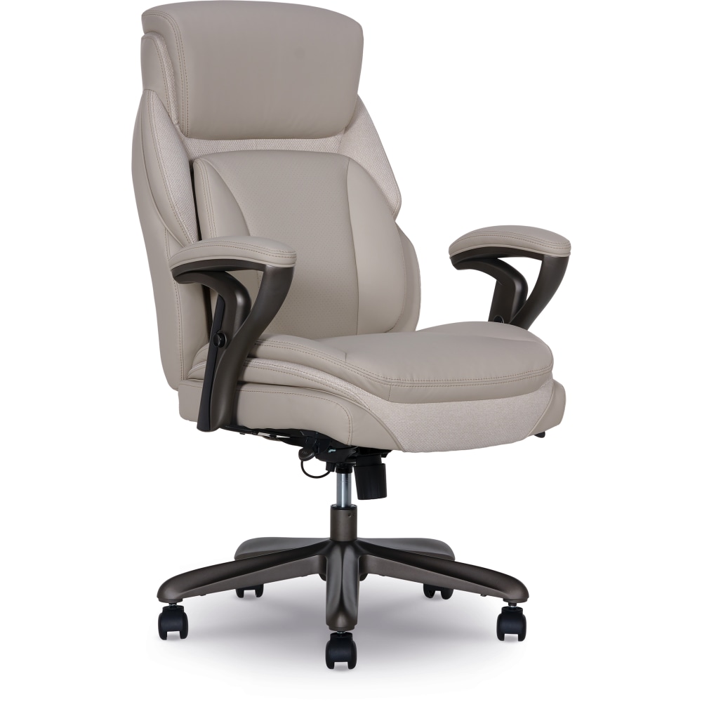 Serta SmartLayers Everett Big & Tall Ergonomic Vegan Leather High-Back ...