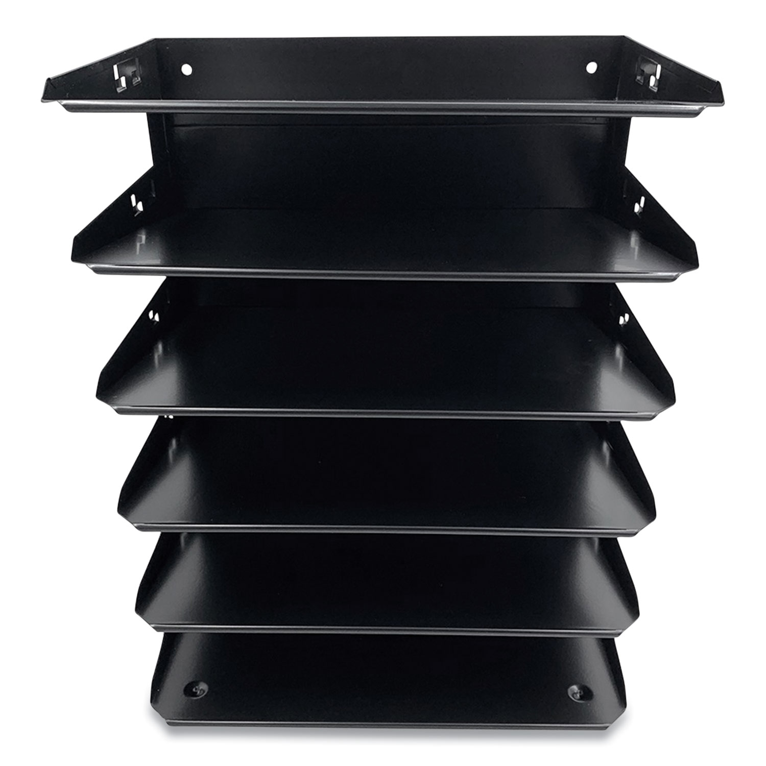 Huron Steel Horizontal File Organizer, 6 Sections, Letter Size Files, 8 ...