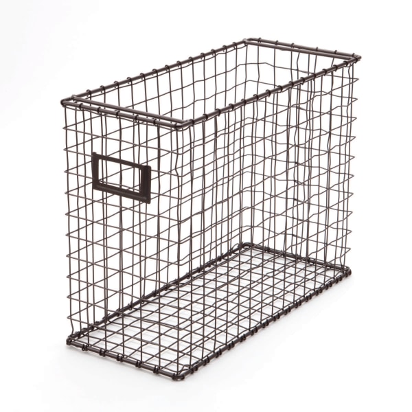 See Jane Work Wire File Holder, Rustic Bronze | OfficeSupply.com