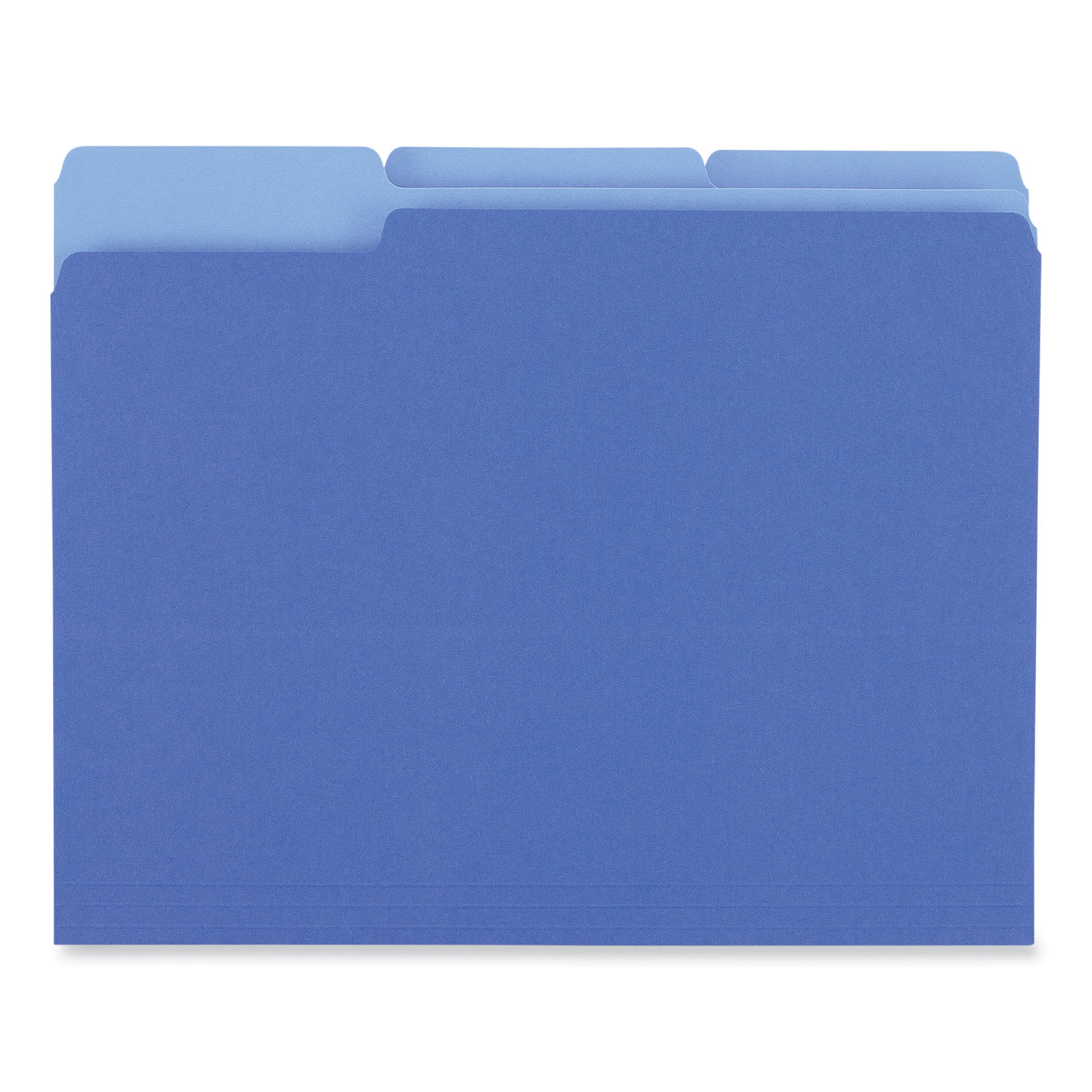 Universal Deluxe Colored Top Tab File Folders, 1/3-Cut Tabs: Assorted ...