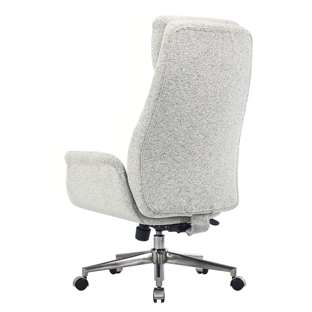Modern Comfort Pizana Bouclé Fabric High-Back Executive Office Chair ...