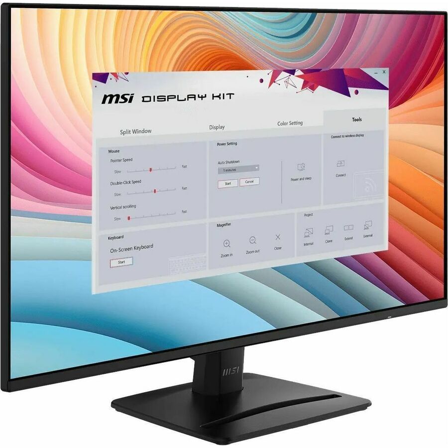 MSI Pro MP271A E2 27" Class Full HD LCD Monitor - 16:9 - Black | OfficeSupply.com