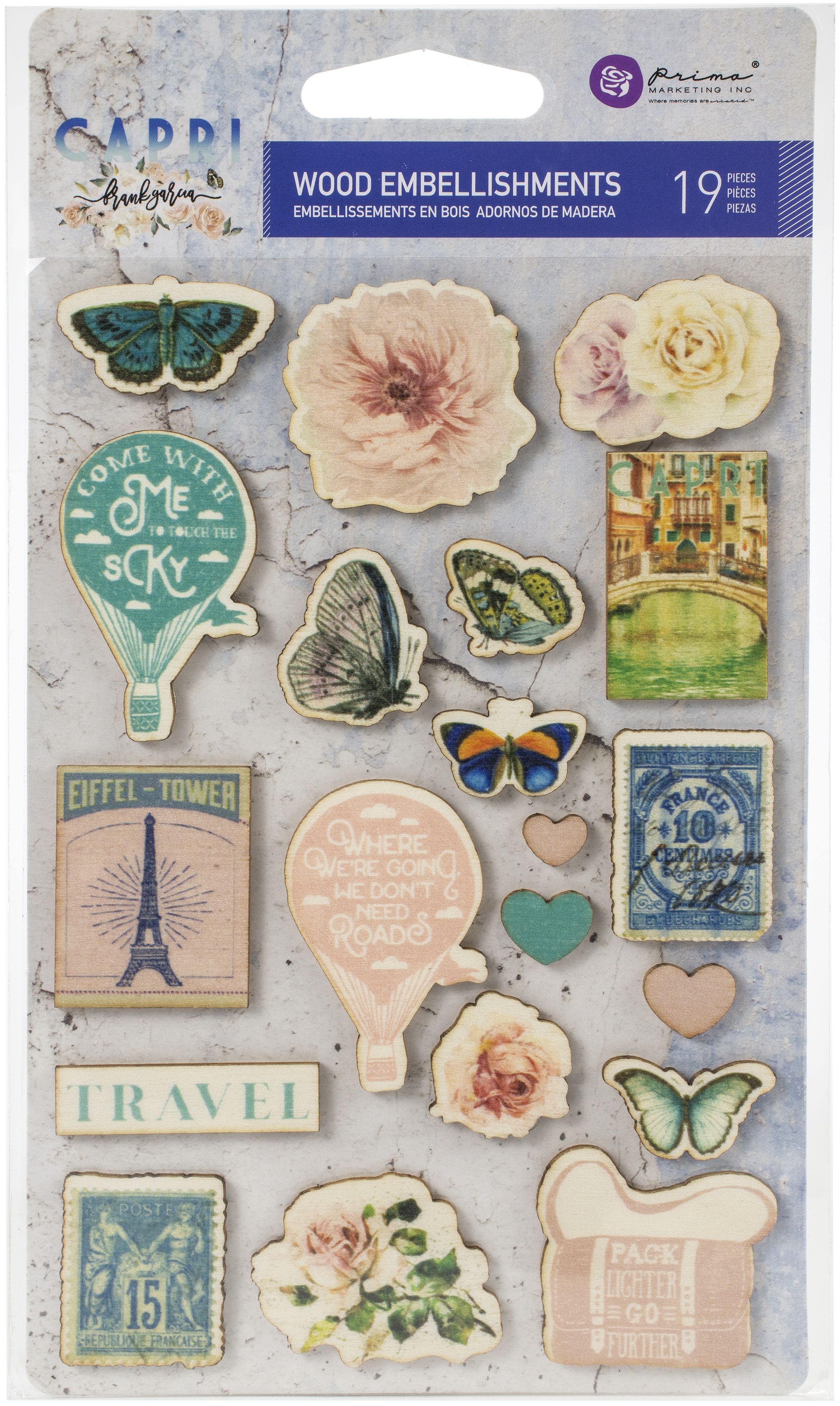 Capri Wood Stickers 19/Pkg - NOTM620887 | OfficeSupply.com