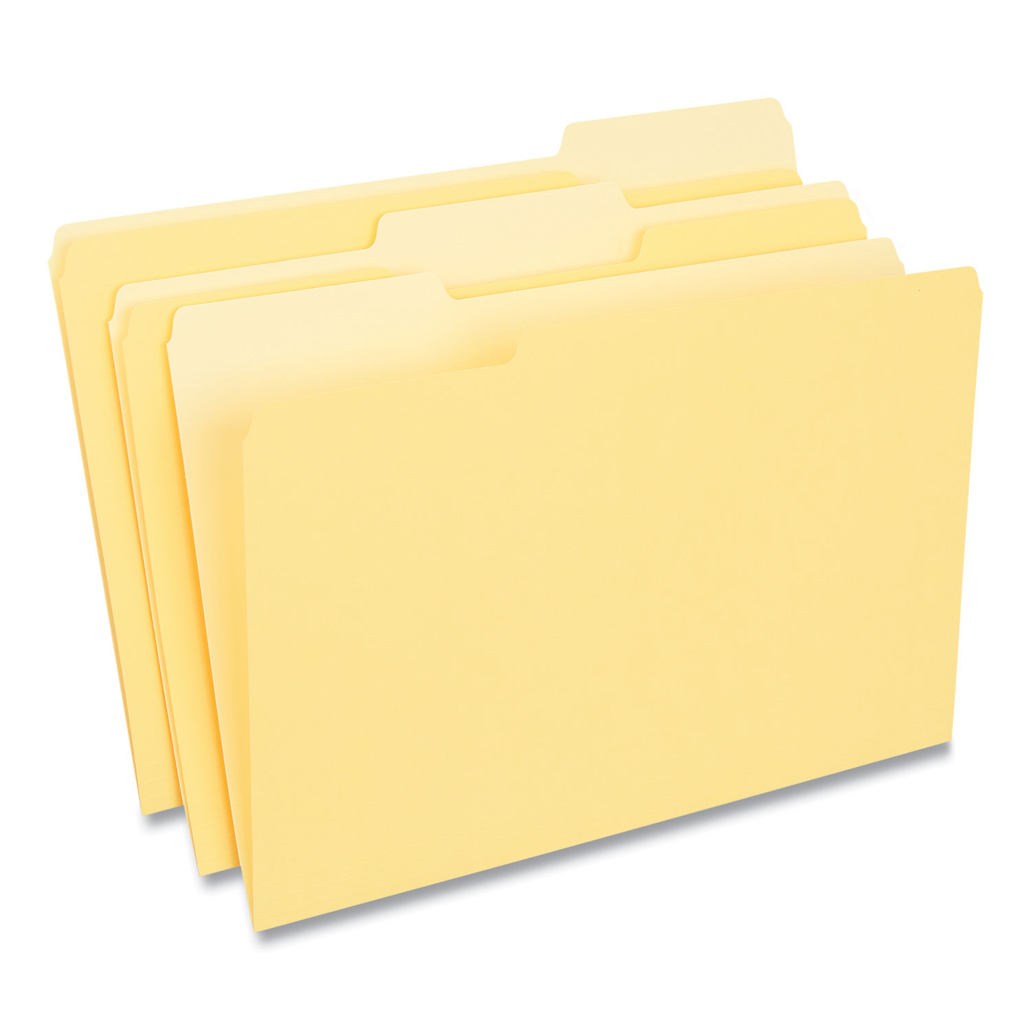 Universal Deluxe Colored Top Tab File Folders, 1/3-Cut Tabs: Assorted ...