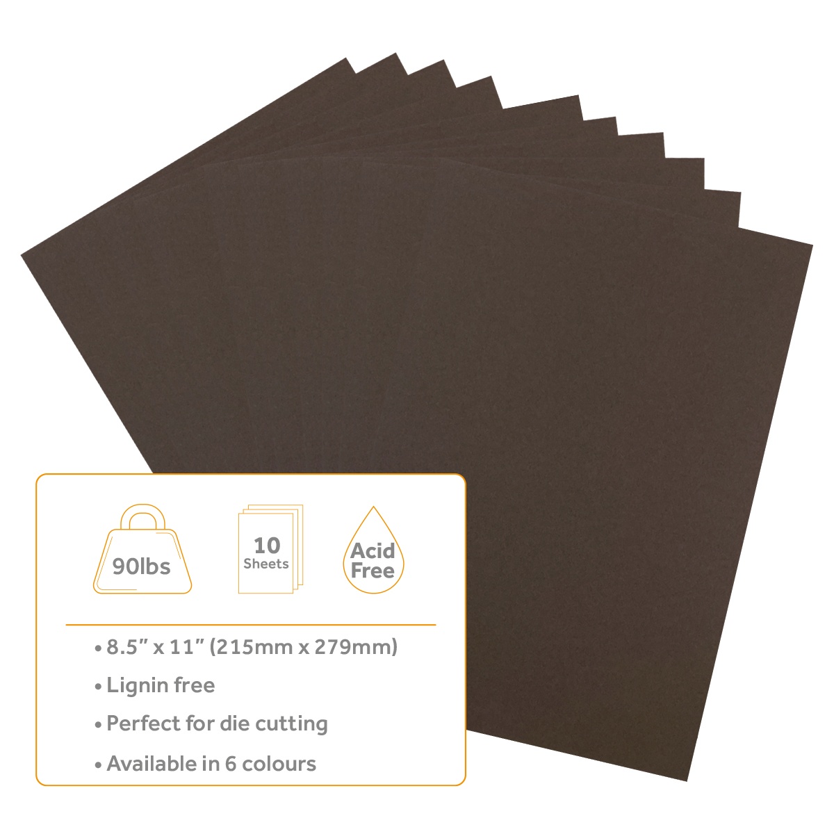 Craft Perfect Smooth Cardstock 8.5"X11" | OfficeSupply.com