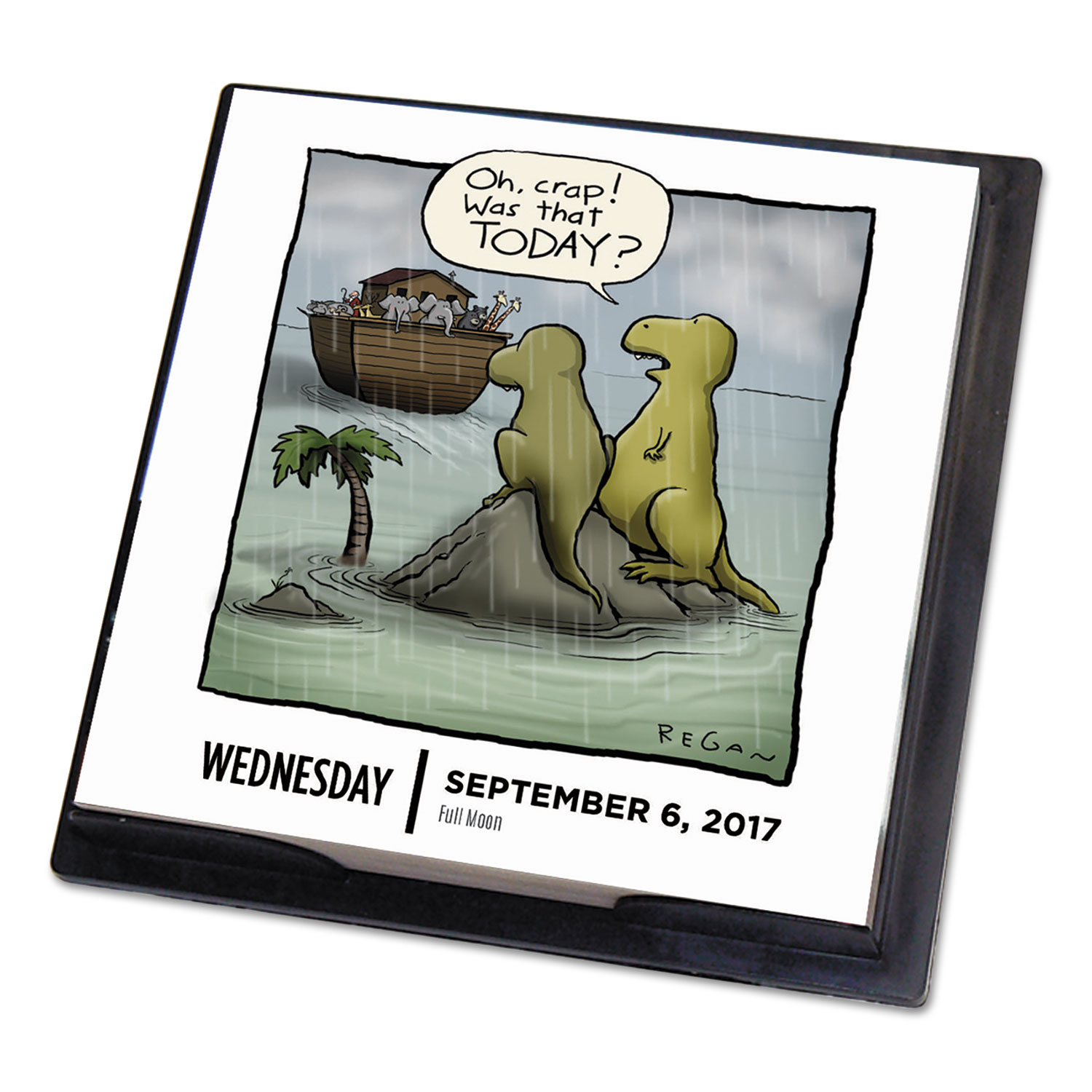 TF Publishing Shoebox Box Calendar, 5 1/2 x 5 1/2, 2017 | OfficeSupply.com