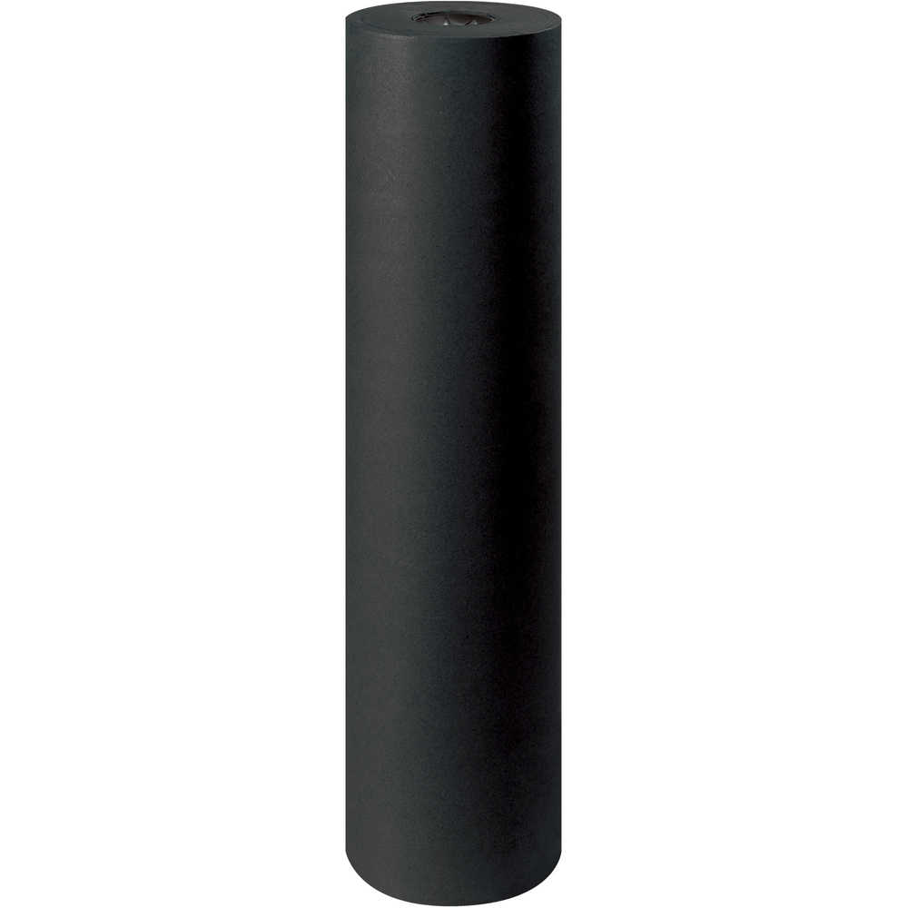 36" - 50 lb. Black Kraft Paper Rolls | OfficeSupply.com