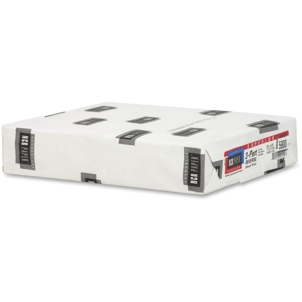 NCR Paper Superior 3-part Reverse Carbonless Paper - Multi ...