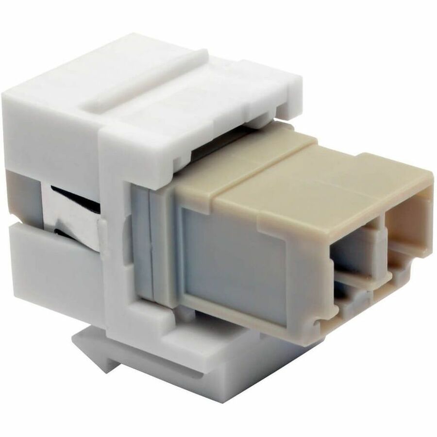 Eaton Tripp Lite Series Duplex Multimode Fiber Coupler, Keystone Jack ...