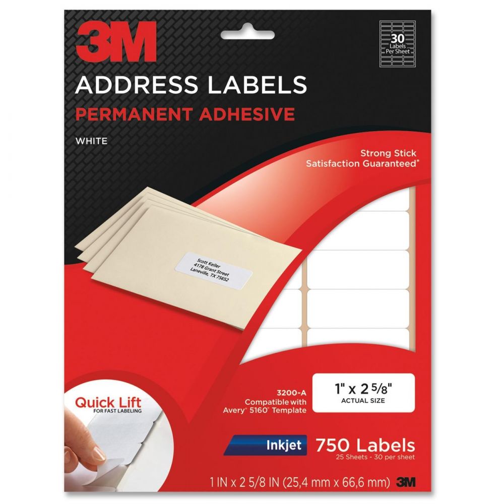 3M Address Label - MMM3200A | OfficeSupply.com