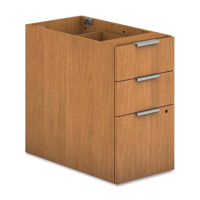 HON Voi Support Pedestal, Left or Right, 3-Drawers: Box/Box/File, Legal ...