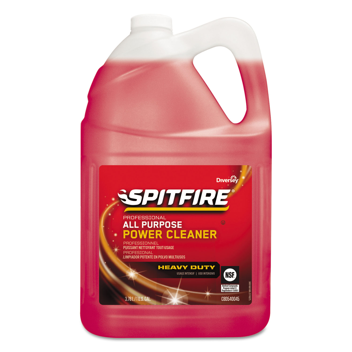 Diversey Spitfire All Purpose Power Cleaner, Liquid, 1 gal ...