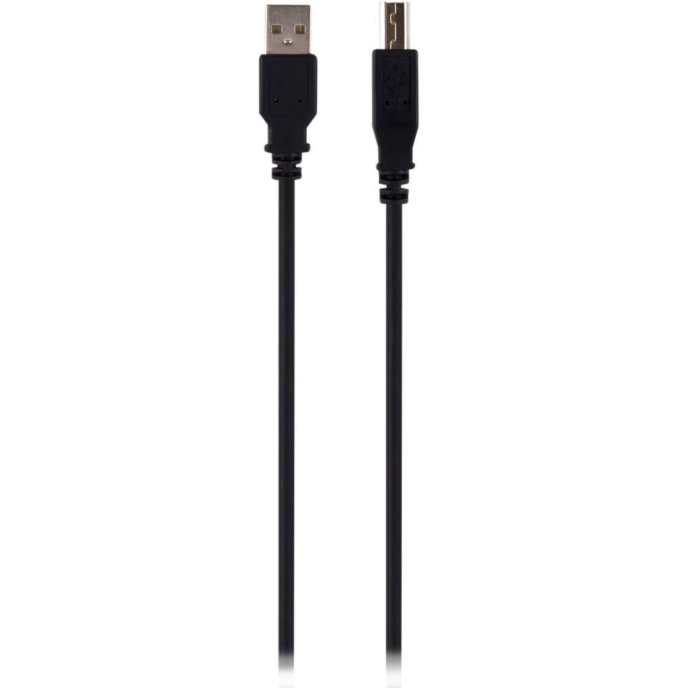 Ativa USB 2.0 Printer Cable, 10', Black, 26856 | OfficeSupply.com