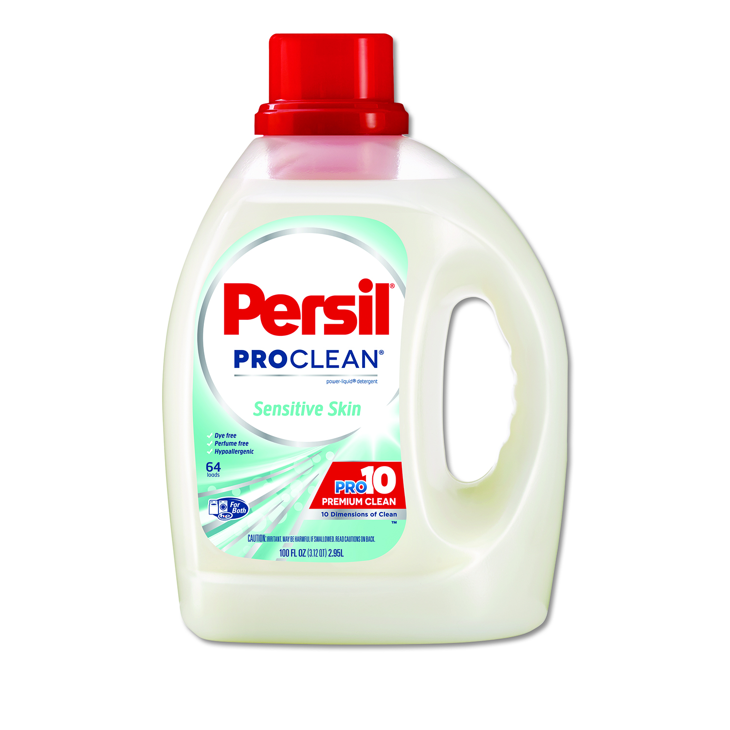 Persil ProClean Power-Liquid Sensitive Skin Laundry Detergent, 100 oz ...