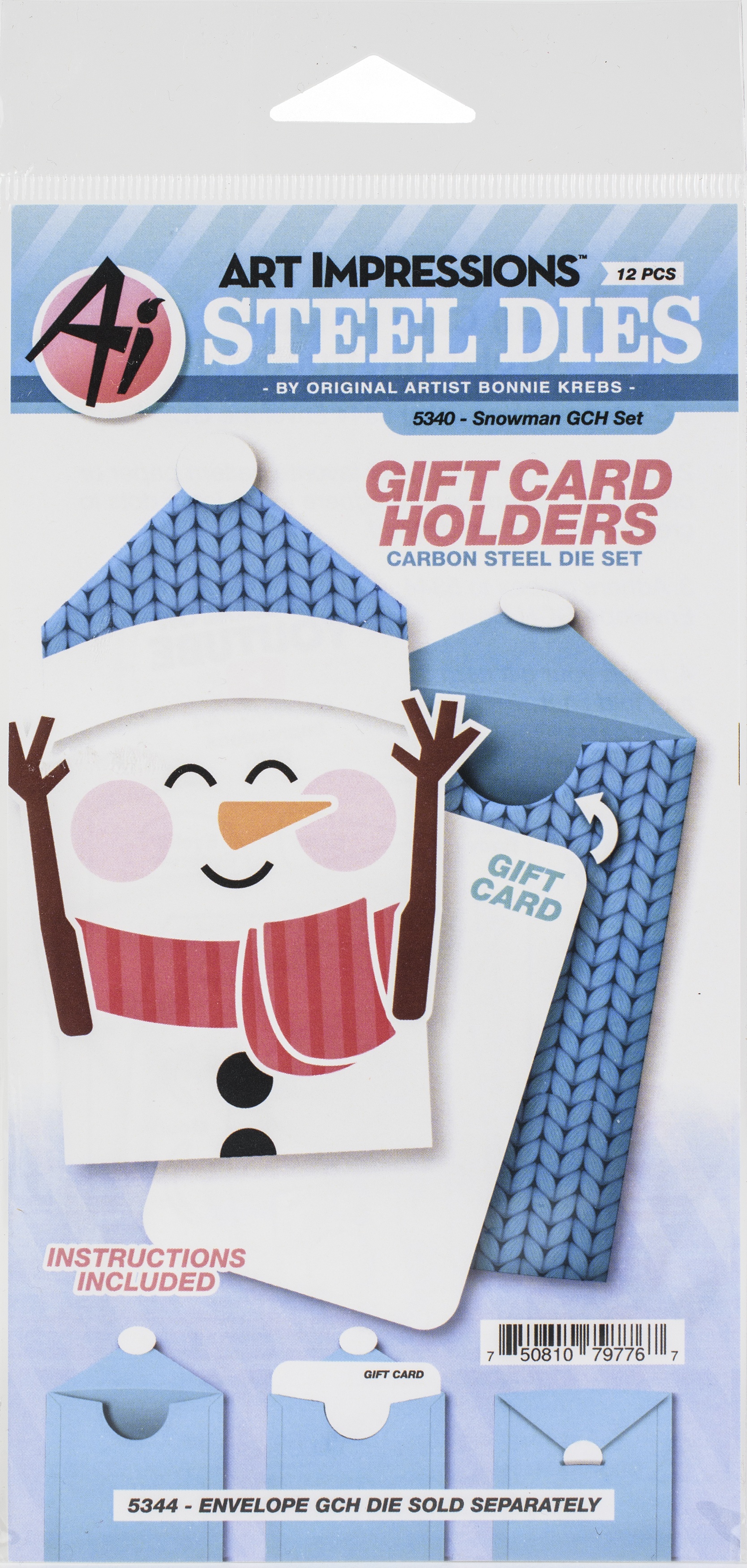 Art Impressions Gift Card Holders Stamp & Die Set | OfficeSupply.com