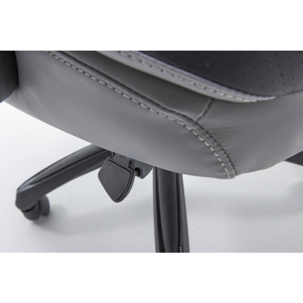 Shaquille O'Neal Amphion Ergonomic Bonded Leather High-Back Executive ...