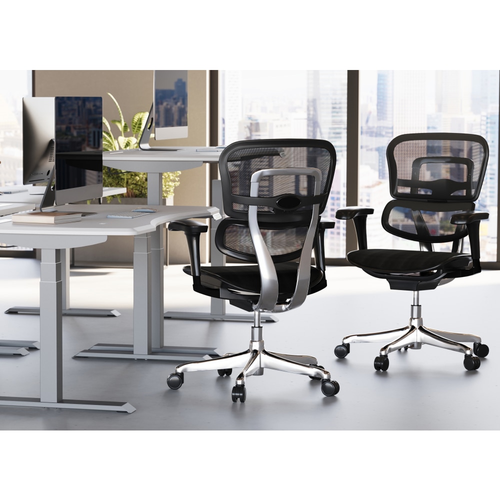 WorkPro 12000 V2 Series Ergonomic Mesh/Fabric High-Back Office Chair ...