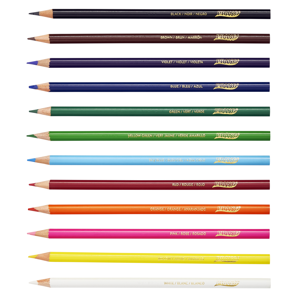 Prang Color Pencils, 3.3 mm, Pack Of 12 | OfficeSupply.com