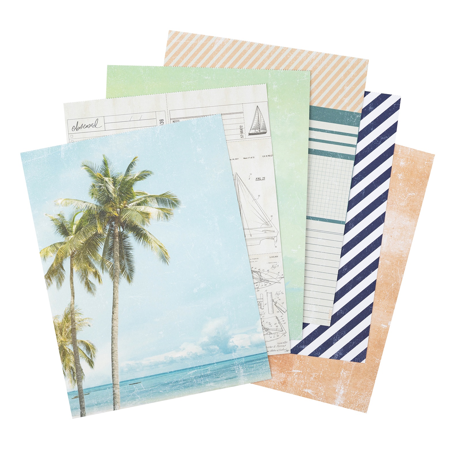 Heidi Swapp Single-Sided Paper Pad 6"X8" 36/Pkg | OfficeSupply.com