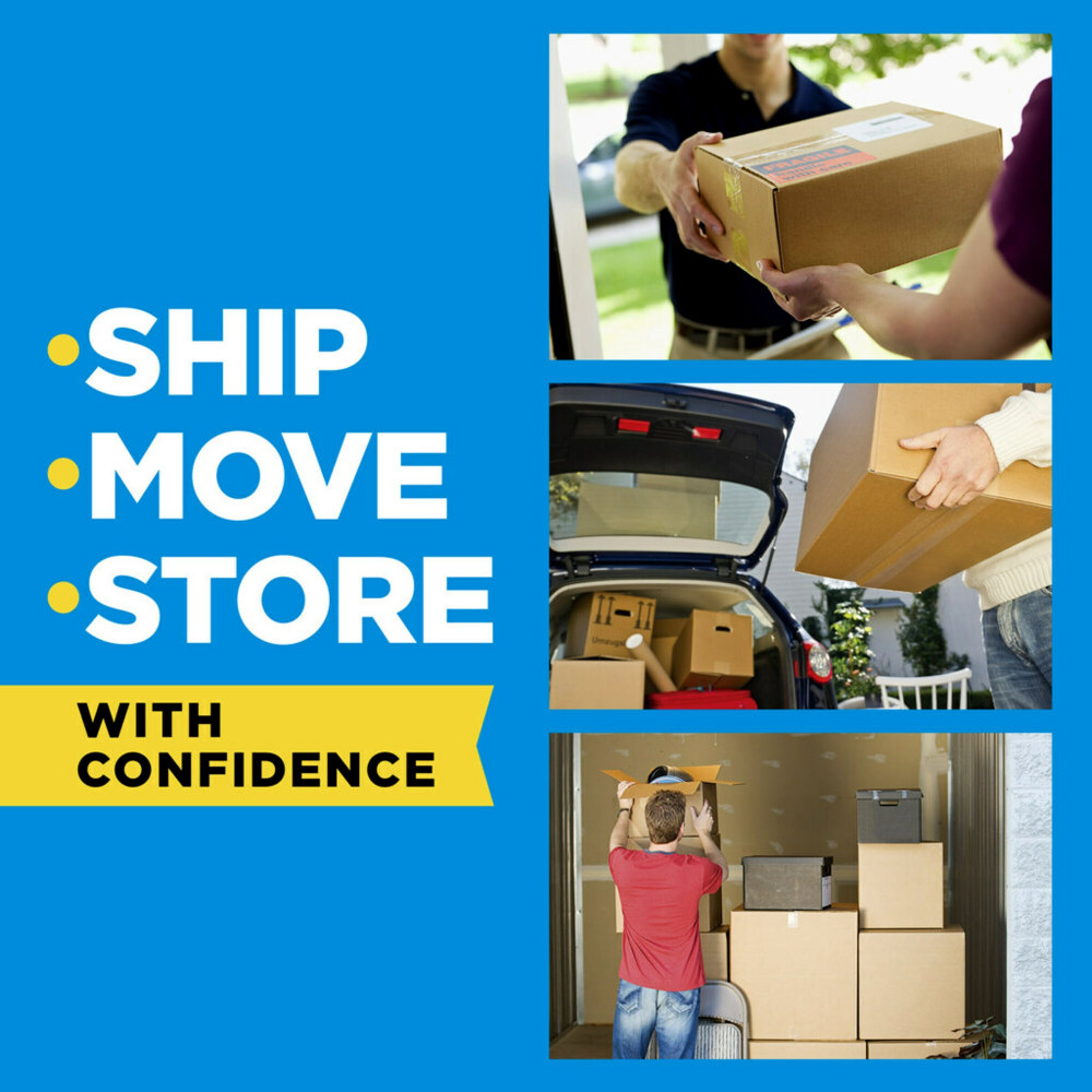 Scotch Heavy Duty Shipping Packing Tape, 6 Tape Rolls with 1 Dispenser ...