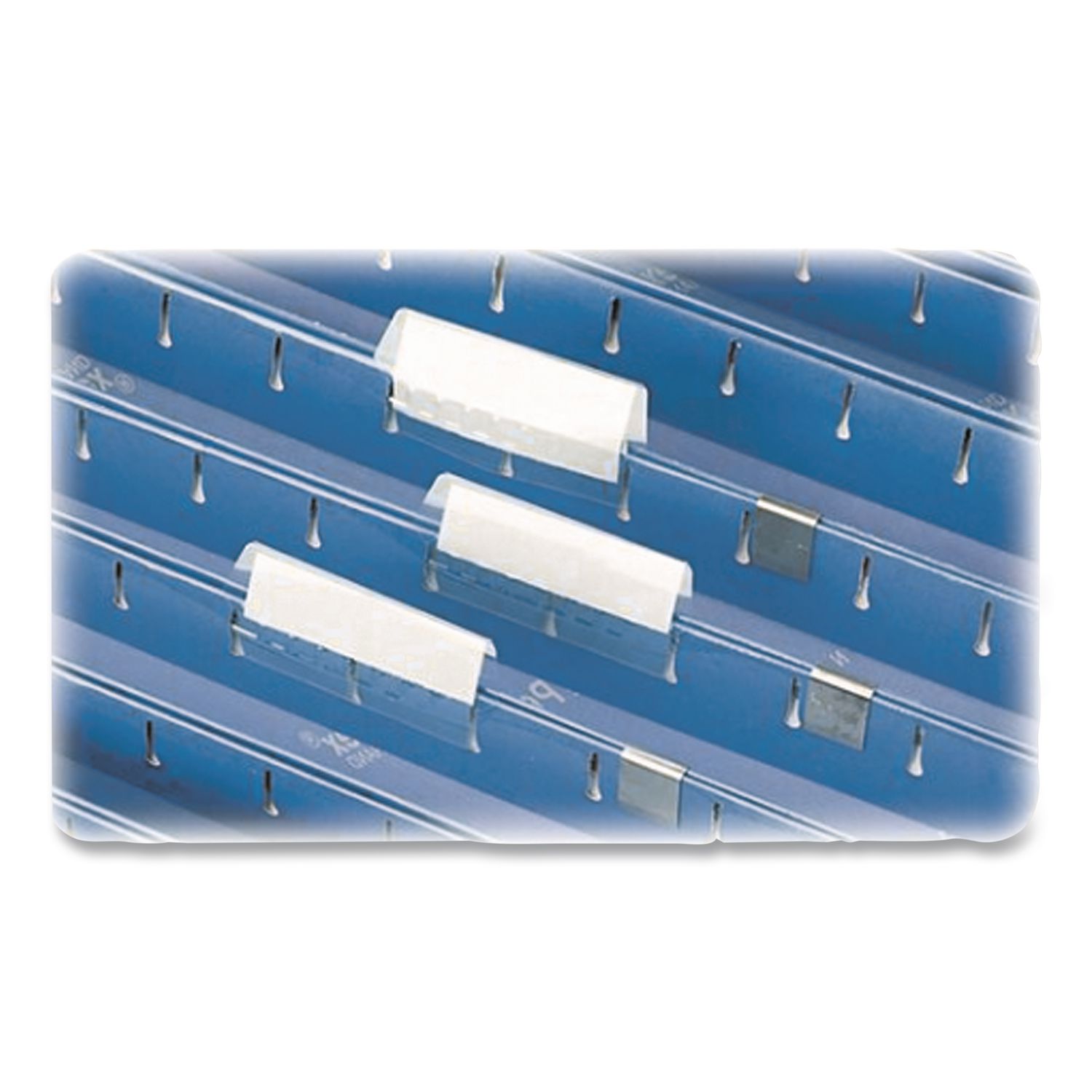 Esselte Hanging File Folder Label Inserts, 1/5-Cut, White, Pack Of 100 ...