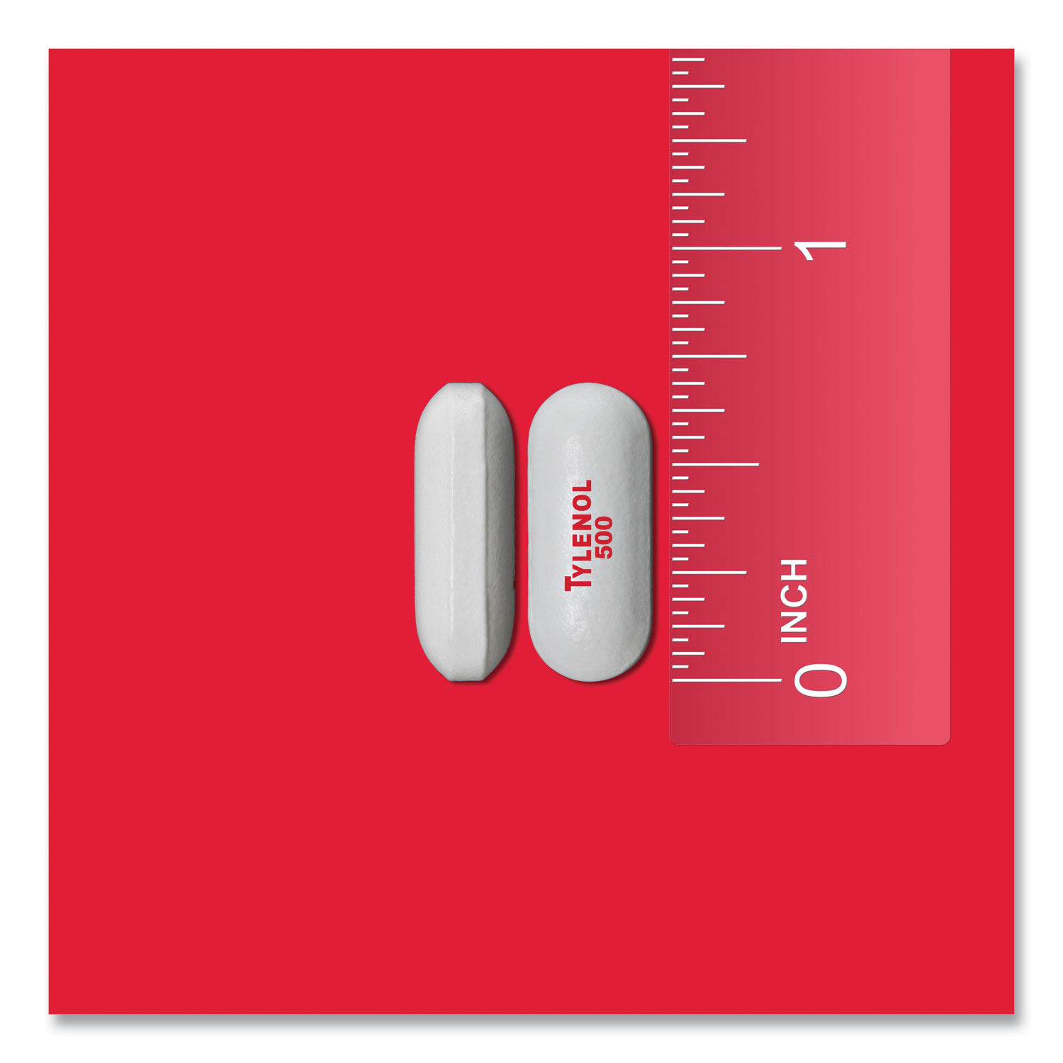 TYLENOL Extra Strength Caplets, Fever Reducer and Pain Reliever, 500 mg ...